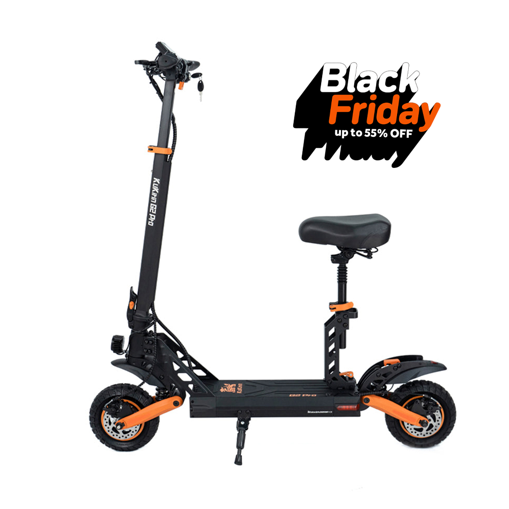 KuKirin G2 Pro Electric Scooter | 9" Vacuum Tires – kukirin-scooter